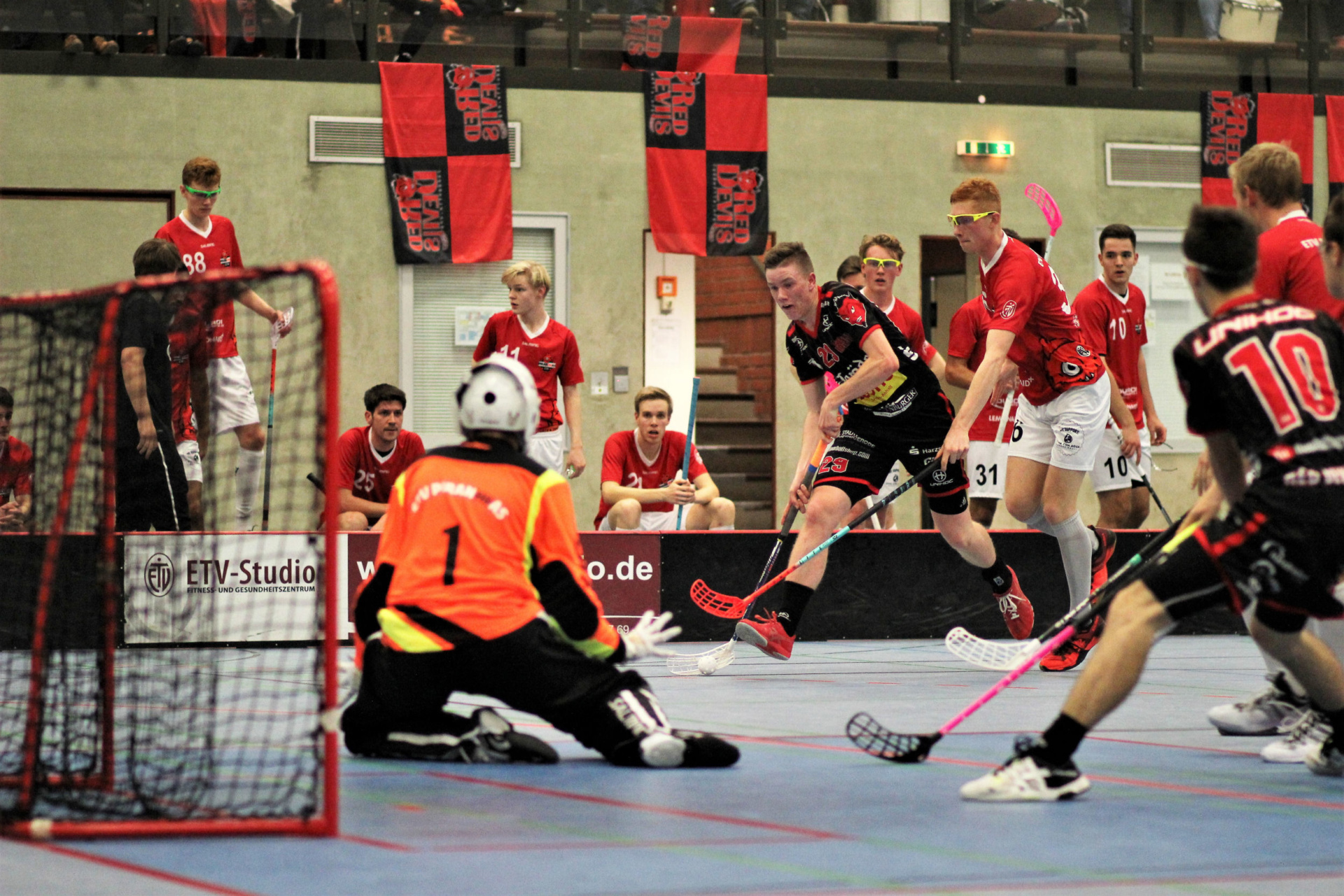 Volles Heimspiel-Programm am Samstag – Red Devils Wernigerode
